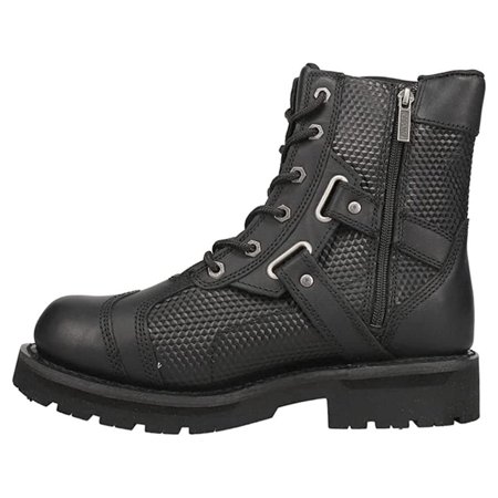 Harley-Davidson Men's Stealth Carbon LACE Motorcycle Boot, Black, 12 ...