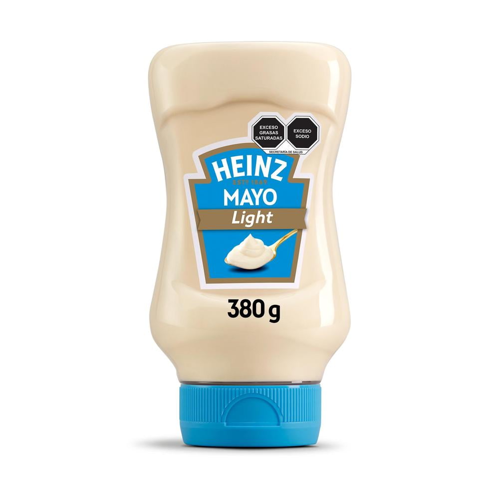 Aderezo de mayonesa Heinz mayo light 380 g | Walmart en línea