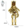 NEWCE monitor and toilet man‘s toy building blocks Titan clock man TV ...