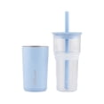 Reduce® Aspen Vacuum Insulated Stainless Steel Glass Tumbler with Lid ...
