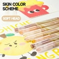 12 Color Liquid Acrylic Paint Marker Acrylic Marker with Soft Brush Tip ...