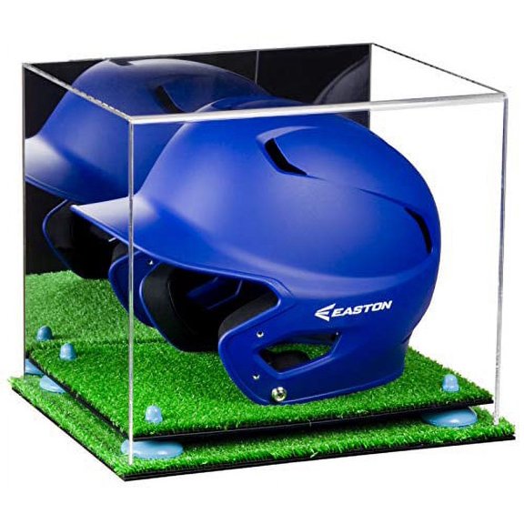 Acrylic Motorcycle Motocross or Nascar Racing Helmet Display Case with ...