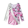 renvena Kid Girls Long Sleeve Gymnastics Dance Leotard Unitards Ballet ...