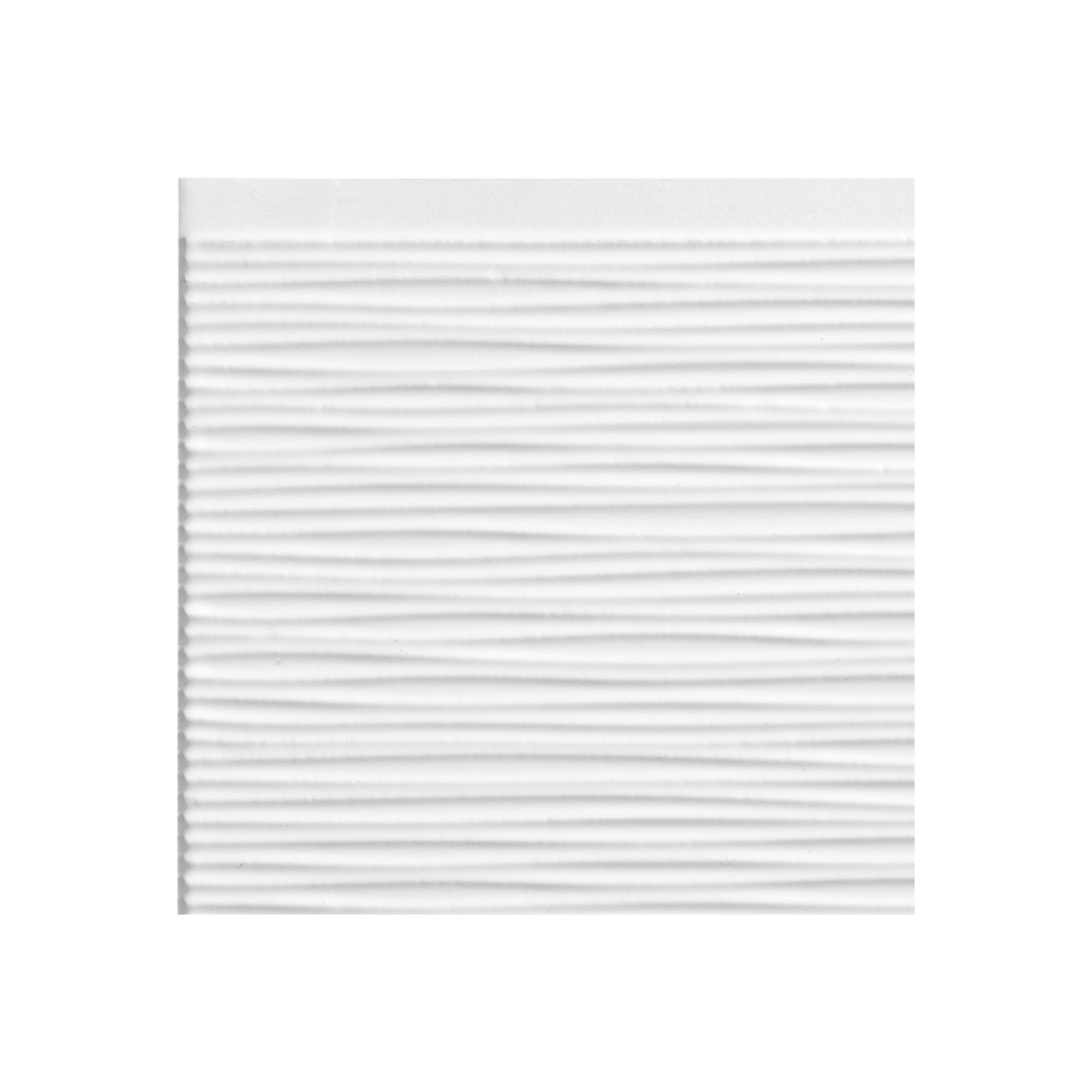 Fasade Easy Installation Ripple Matte White Backsplash Panel for ...