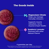 OLLY Relaxing Magnesium Gummies with Magnesium Citrate Raspberry ...