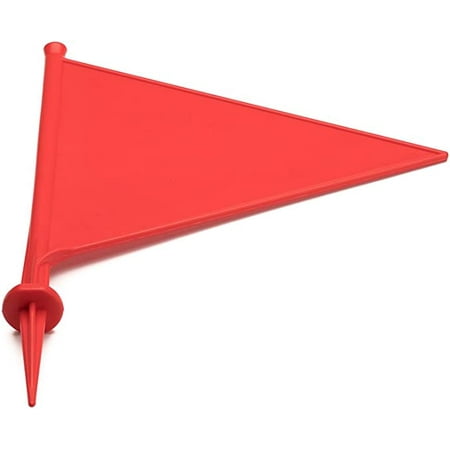 Triangular small iron flag track and field sports equipment throwing ...