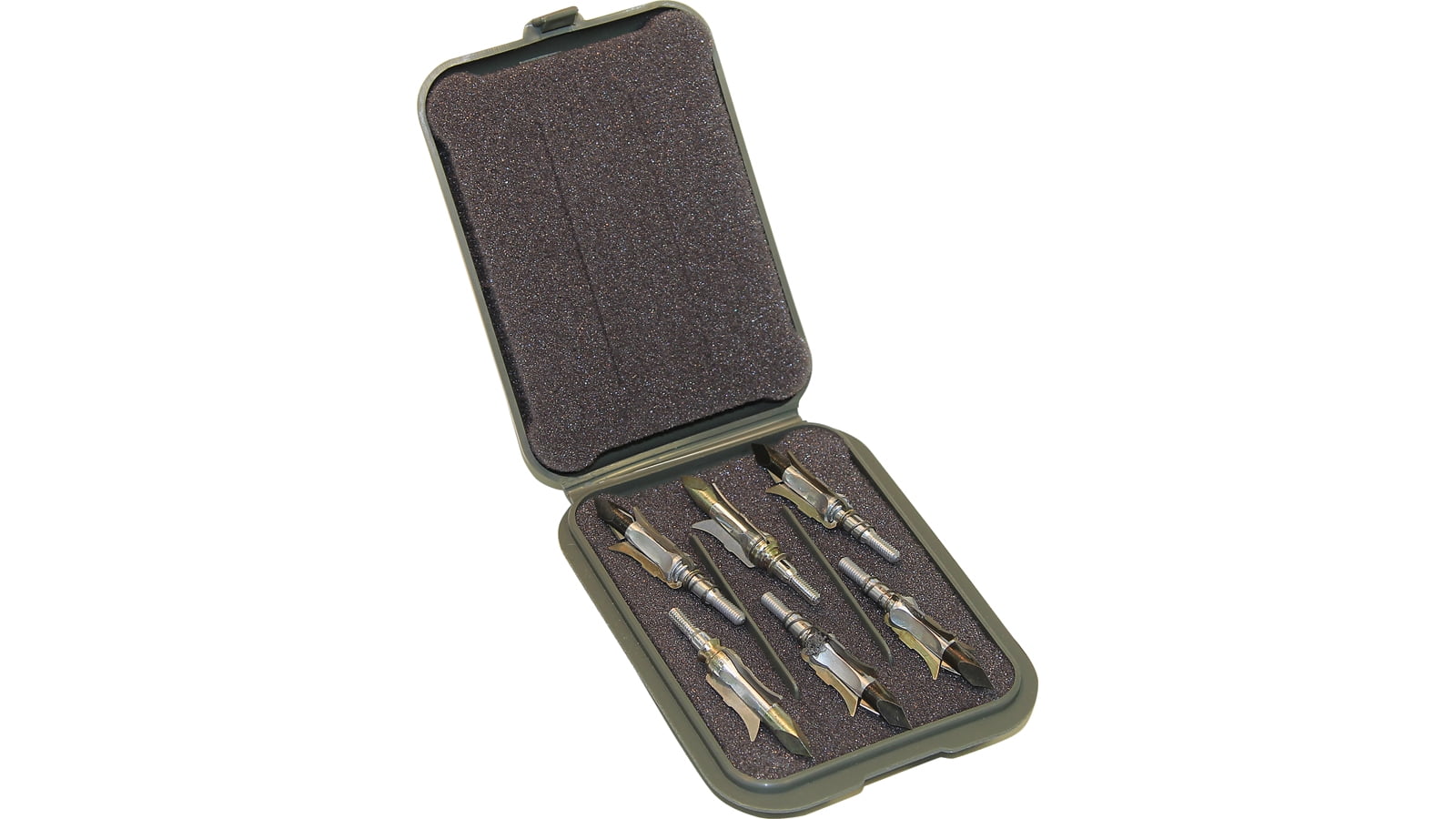 MTM Mechanical Broadhead Case Army Green - Walmart.com