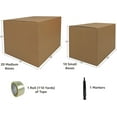 uBoxes Moving Boxes - Value Economy Kit #2 Qty: 30 Boxes & Moving ... uBoxes Moving Boxes - Value Economy Kit #2 Qty: 30 Boxes & Moving ...