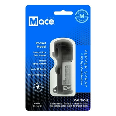 Mace Brand KeyGuard Black Hard Case Pepper Spray - Walmart.com