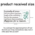 1sheet Translucent PVC Self Adhesive Wall Stickers Waterproof Building ...