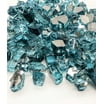 Celestial Fire Glass 10lb Silver Reflective Fire Glass Diamonds for ...