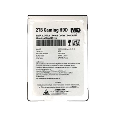 "MaxDigitalData 16TB HDD for Surveillance, 7200 RPM, 256MB Cache SATA 6 ...