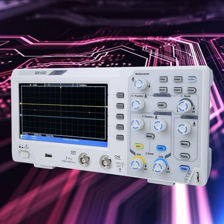 Digital Oscilloscope 2-channel Oscilloscope OWON SDS1202 200MHz 1GS/s ...