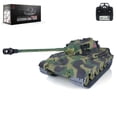 2.4G Henglong 1/16 7.0 Upgraded German King Tiger RTR RC Tank 3888A ...