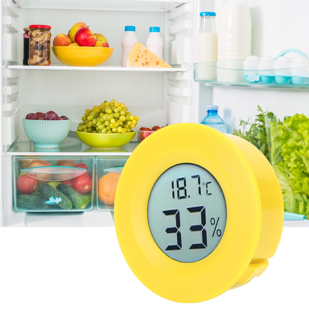 Termómetro higrómetro digital, mini termómetro higrómetro digital ...