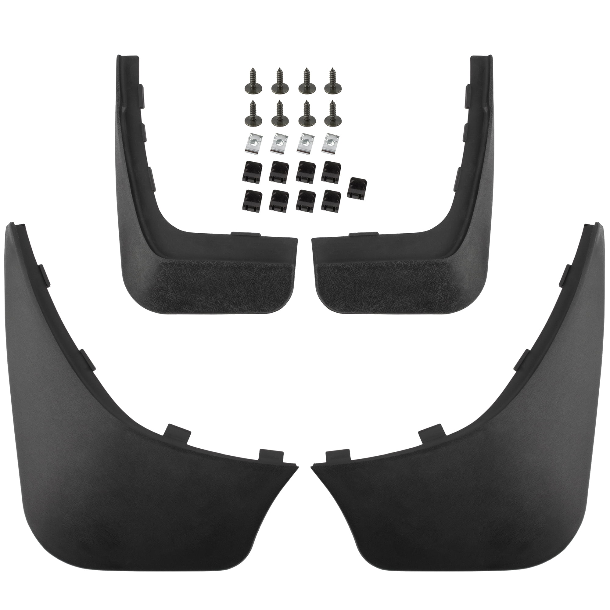 BOXI Set of 4 Front and Rear Side Mud Flaps Splash Guards Compatible ...