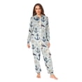Adult Onesie Blue Background Adult Onesie Anchor Steering Wheel Seagull ...