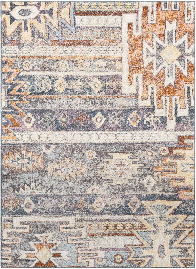 Mark&Day Area Rugs, 2x3 Radstock Bohemian Denim Area Rug (2' x 3 ...