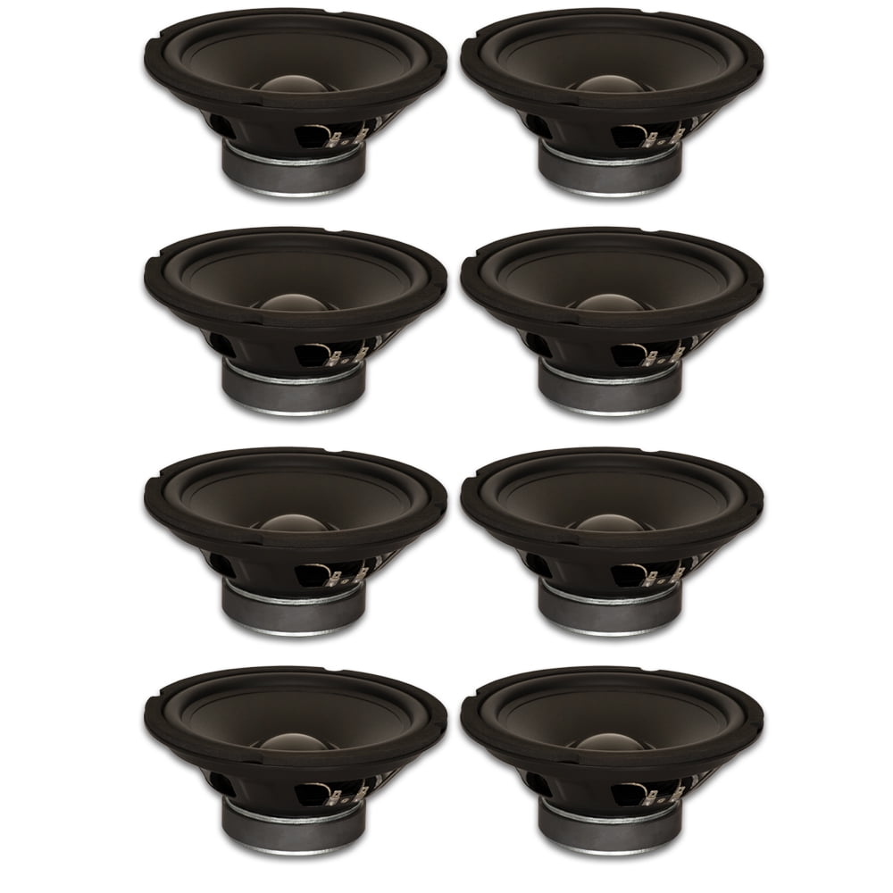 8 Goldwood Sound GW-8028 Rubber Surround 8" Woofers 190 Watts each 8ohm ...