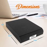 Pyle PSI03X2 - Monitor Speaker Risers - Pro Audio Studio Speaker Riser ...