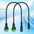 Necvior Extension Cord for LedLight Security Camera DC5521 Male/Female ...