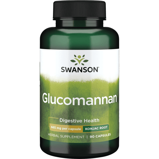 Swanson Glucomannan 665 mg 90 Capsules - Walmart.com - Walmart.com