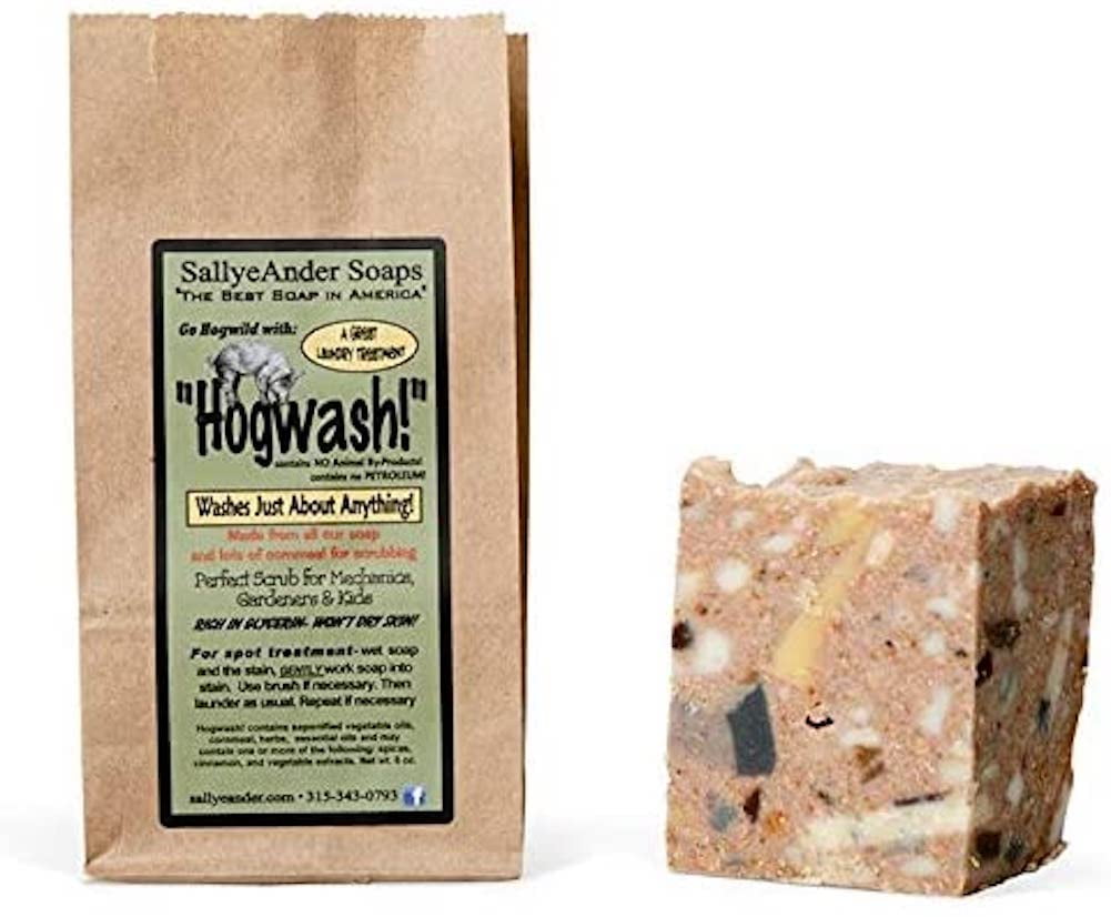 SallyeAnder Hogwash! Soap - 1 Bar - with Cornmeal - Walmart.com