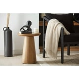 Bouclair Mango Wood Hourglass Side Table - Walmart.ca