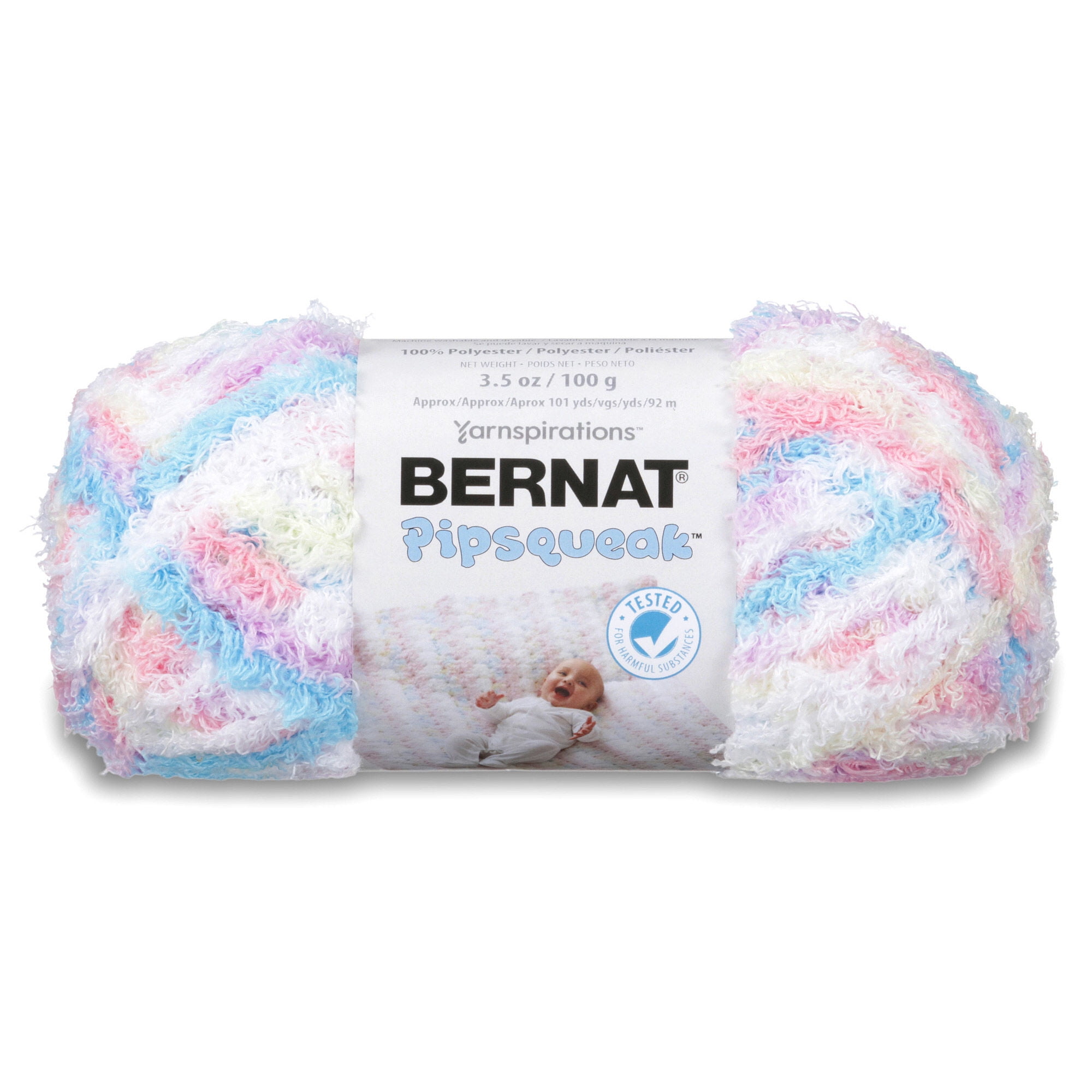Bernat Bulky 100% Polyester Sittin Pretty Yarn, 101 yd - Walmart.com