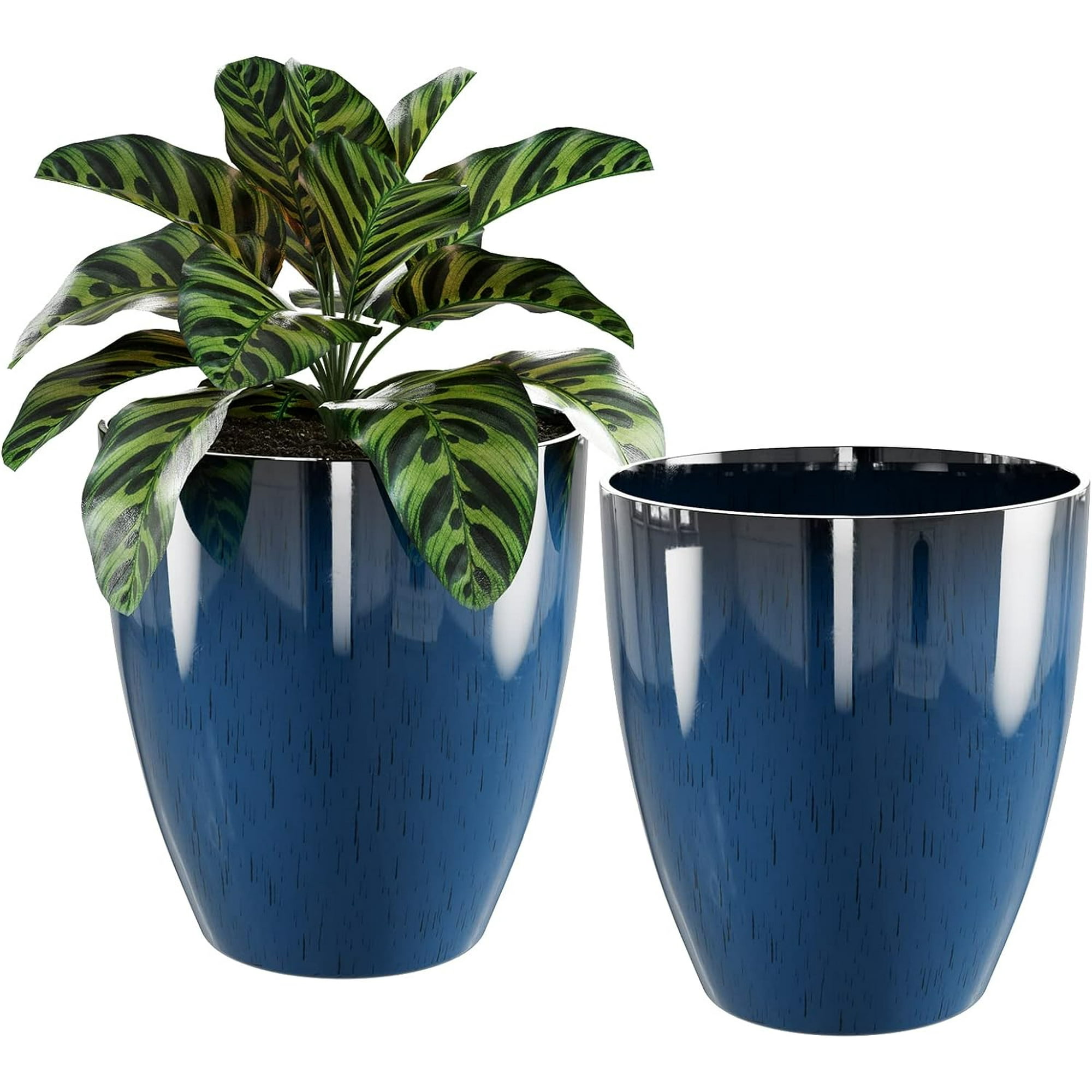 Click here for Qcqhdu Plant Pots Set Of 2 Pack 10 Inch Plant Pot... prices