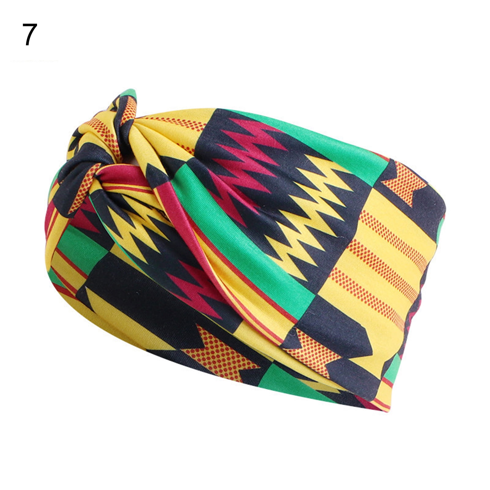 dianhelloya Women Headband High Elasticity Ultra Soft Polyester African ...