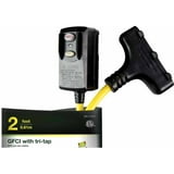 GoGreen Power 2' Portable Fault Interrupter (GFCI), Yellow, 12402 ...
