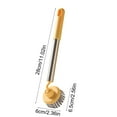 Danhjin Pot Scrubber for Kitchen with Handle, 11.02in 360-Degree ...
