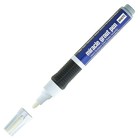 Miracle Grout Pen, Odorless Reversible Nib Non-Toxic Restore Tile Grout ...