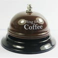 QIAOIDEA Coffee Bar Coffee Station Service Bell Ring for a Coffee Desk ...