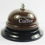 QIAOIDEA Coffee Bar Coffee Station Service Bell Ring for a Coffee Desk ...