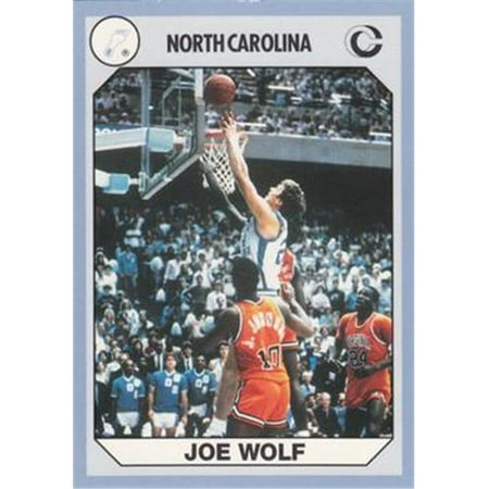 Joe Wolf Basketball Card (North Carolina) 1990 Collegiate Collection No ...