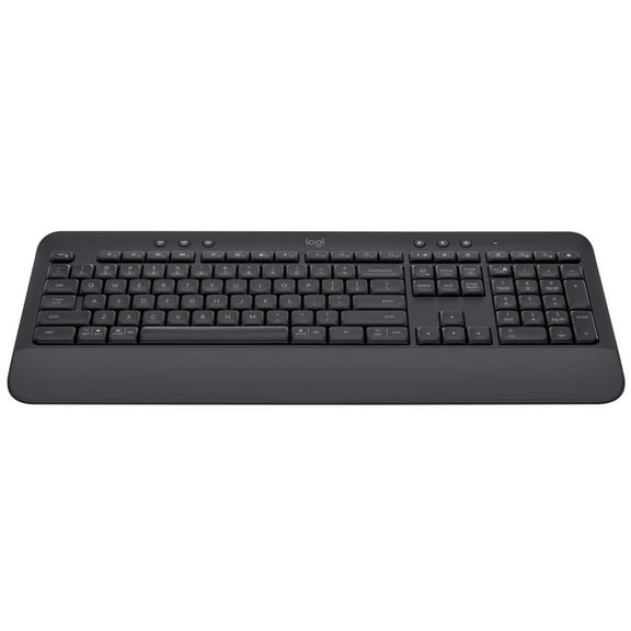 Logitech Wireless Keyboard - Full-Sized Keyboard with Palm Rest, 2.4 ...