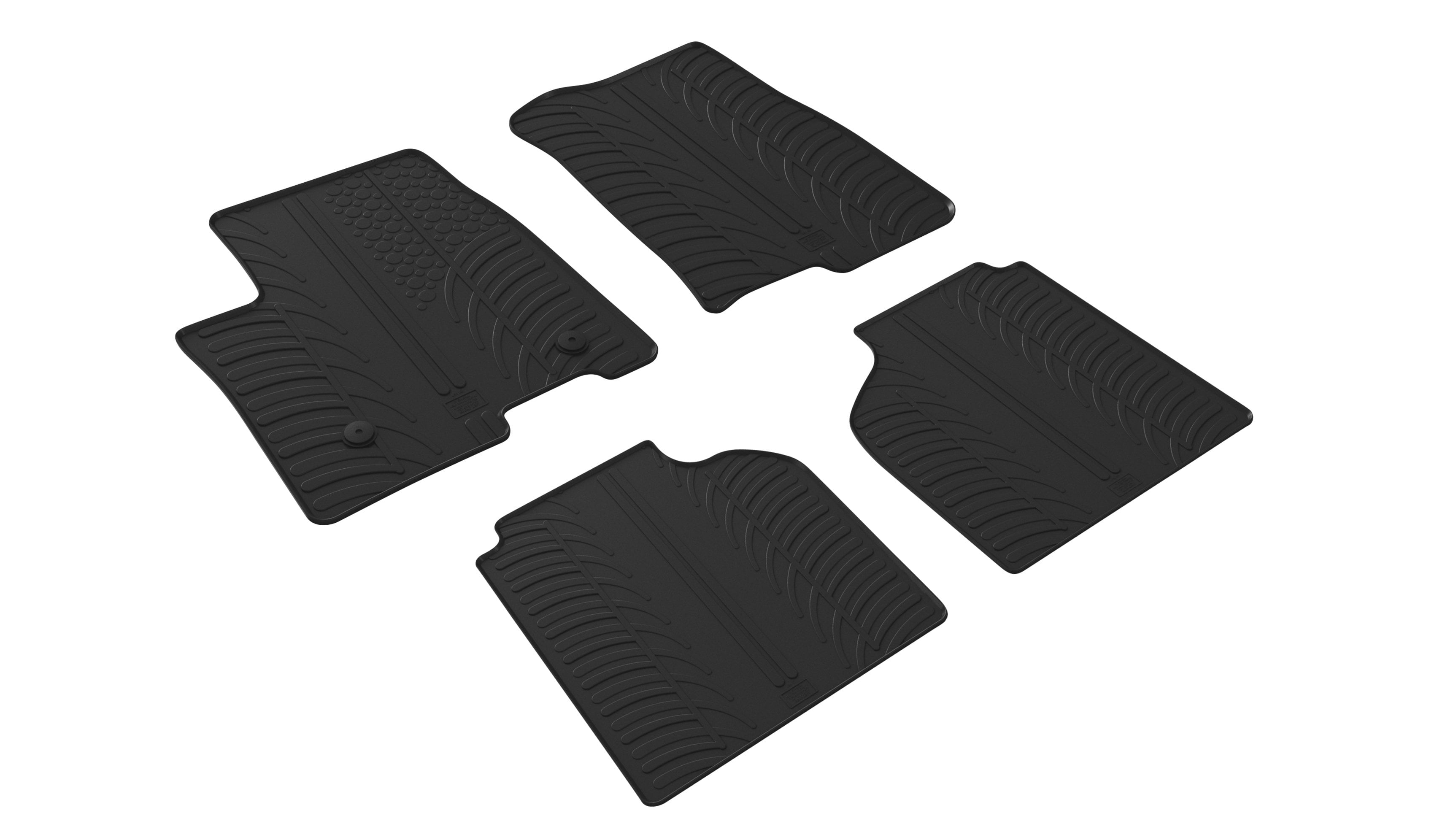 GledringUSA Custom Fit Floor Mats for Chevy Silverado 1500 (Carpet ...