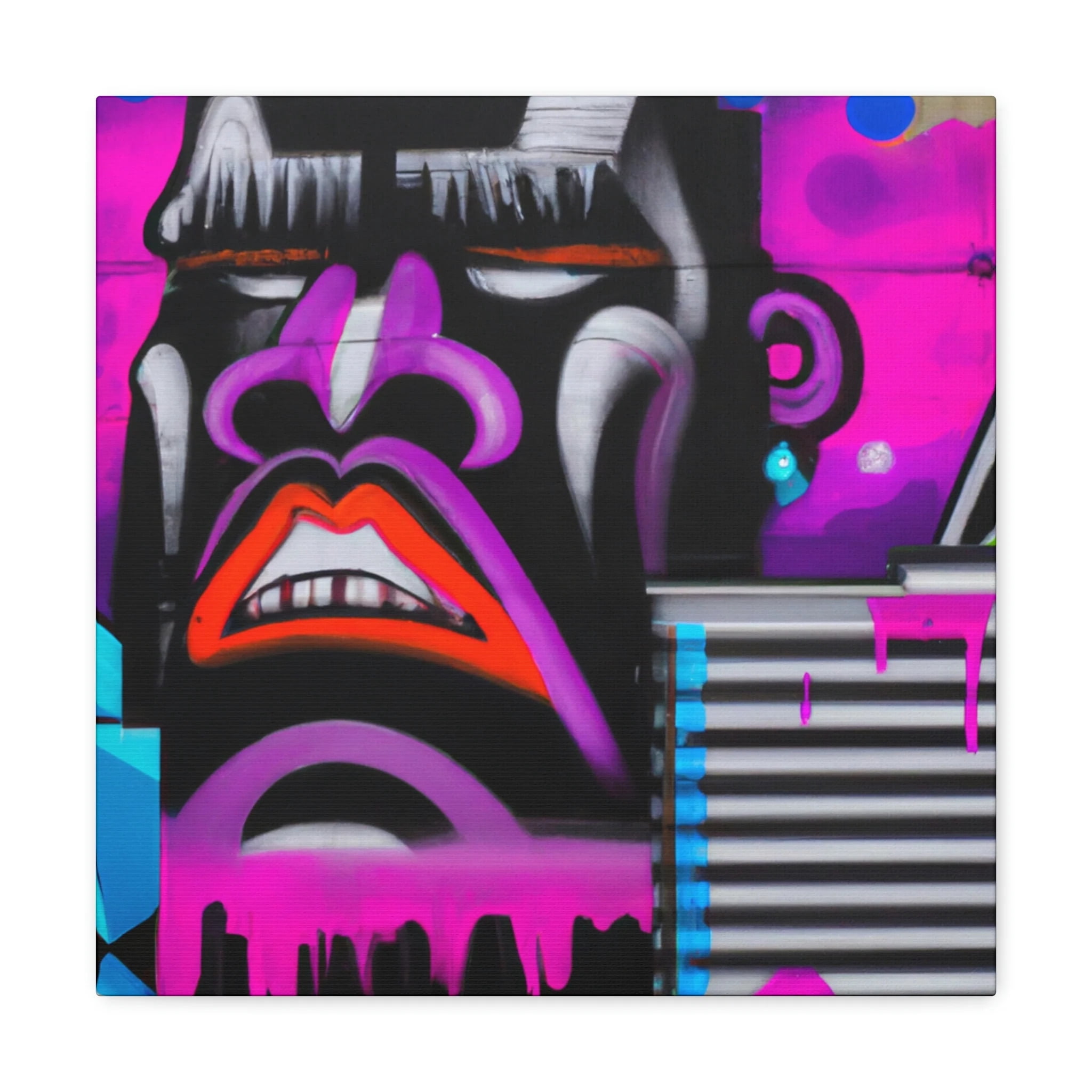 Mural of Mona Lisa - Canvas - Walmart.com
