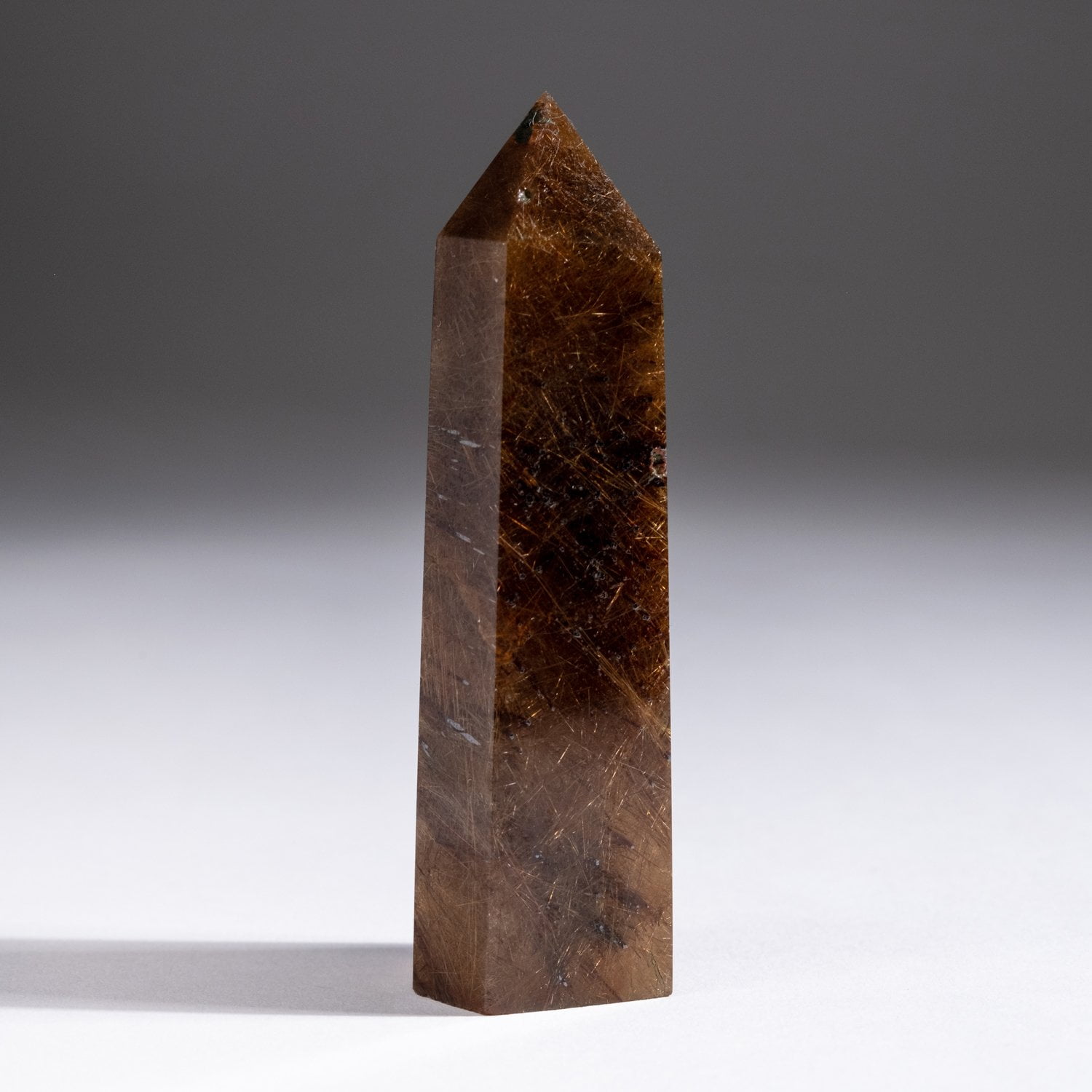 Genuine Polished Red Rutilated Quartz Point from Brazil (72.7 grams ...