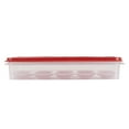 Rubbermaid Deviled Egg Storage Container, Red, Holds 20 Jumbo Eggs ...