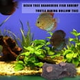 Aquarium Decoration: Polyresin Tree Log for Fish Shelter and Natural ...