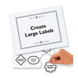 Avery Printable Stickers, Self-Adhesive Removable Laser Id Labels ...