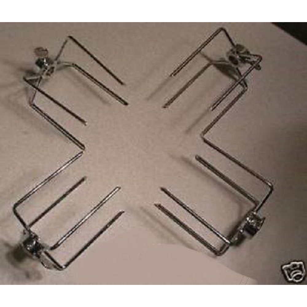 Gas or Charcoal Grill Rotisserie (4) Four Prong Meat Spit Forks 2-1/4 ...