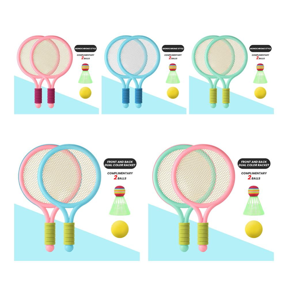 Godderr Kids Toys 1 set of Kids tennis racket badminton racket and ball ...