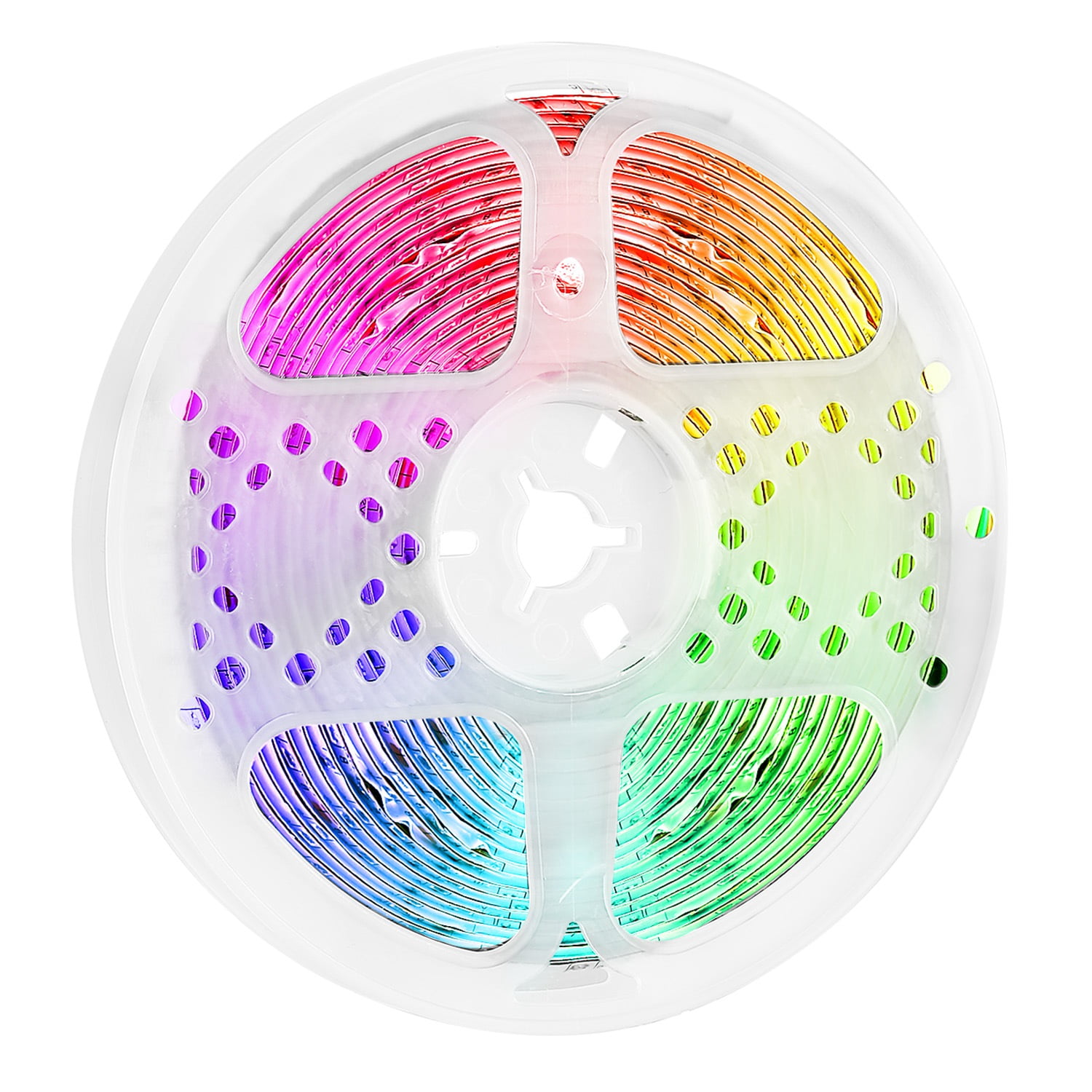 iMountek 1Pack 300 LEDs Strip Lights 5M/16.5ft 20 Colors RGB LED Strip ...