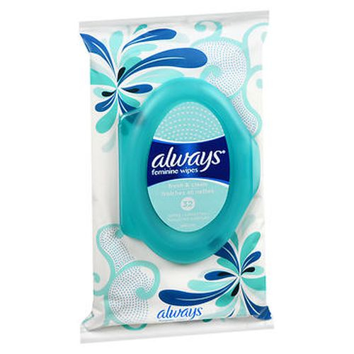 Toallitas femeninas Always Discreet Fresh & Clean 32 unidades | Walmart ...