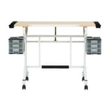 Studio Designs Pro Craft and Drawing Table with Adjustable Top for ...