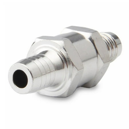 Aluminum Alloy One-way Fuel Pump Check Valve Gasoline Diesel Show Fluid ...